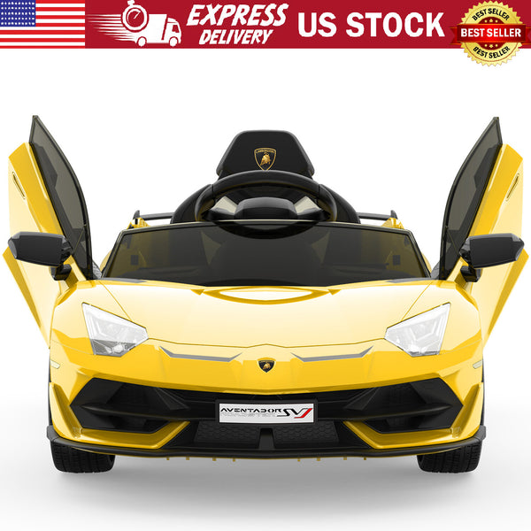 12V Ride On Car Toy for Kids Licensed Lamborghini Electric Car w ...